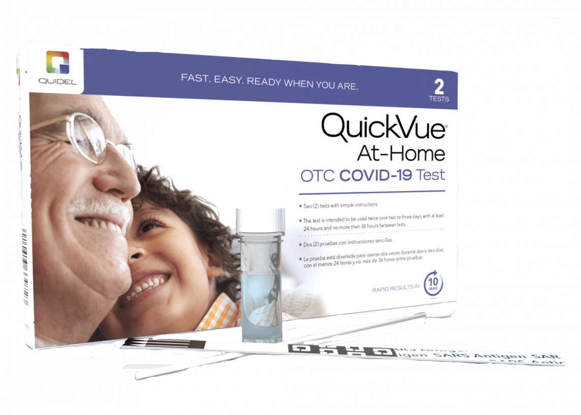 Quidel QuickVue COVID-19 Rapid Antigen Test - Freshstart Medical
