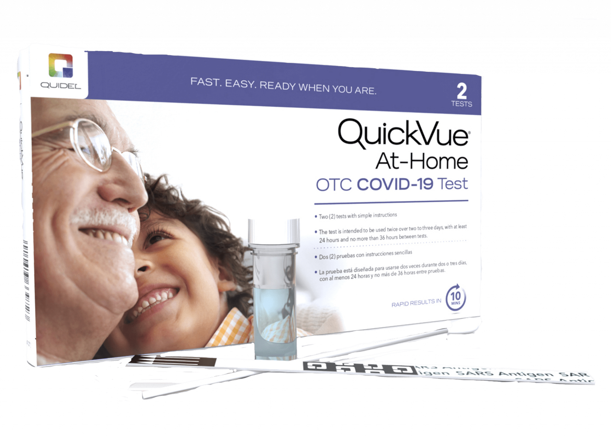 Quidel QuickVue COVID-19 Rapid Antigen Test - Freshstart Medical